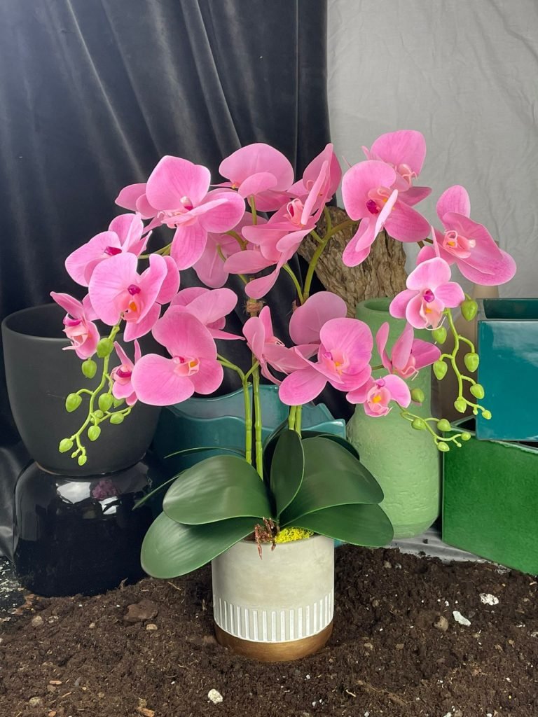 Pinky Orchids Artificial - Fleuriste à Casablanca - Acheter Et Livrée ...