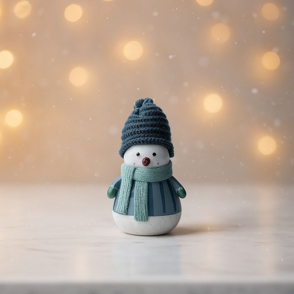 Mini Bonhomme De Neige D’Hiver 10cm - Fleuriste à Casablanca - Acheter ...